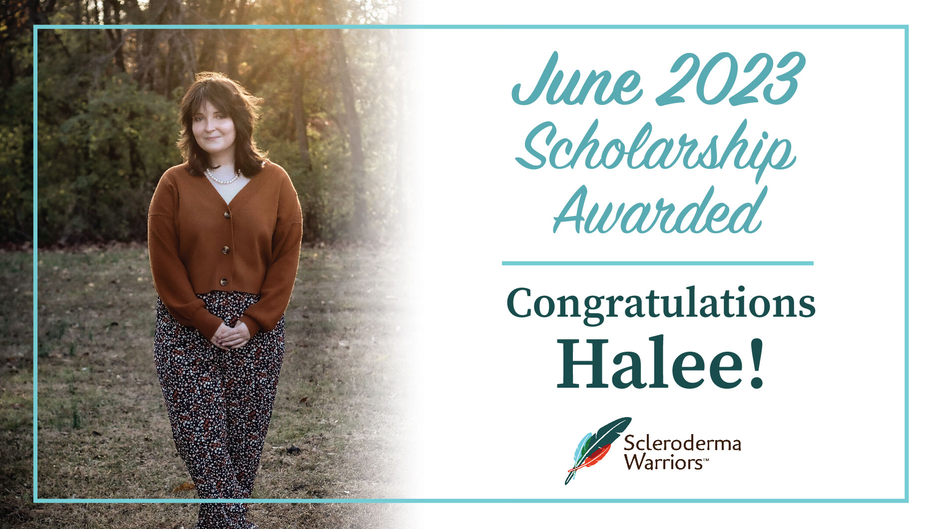 Congratulations to Halee! - June, 2023 Scholarship Recipient ...